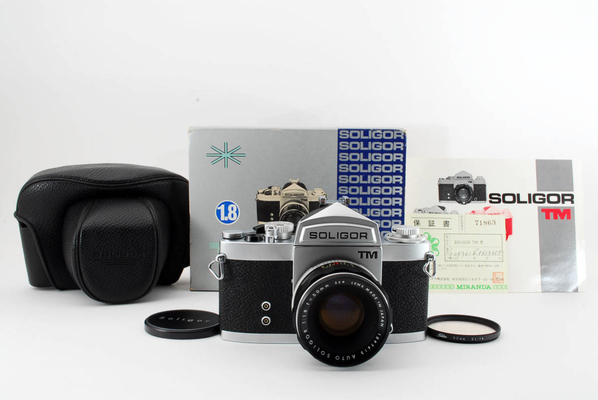 MIRANDA ミランダ SOLIGOR ソリゴール TM 50mm F1.8 付属品充実(マニュアルフォーカス)｜売買されたオークション情報 ...