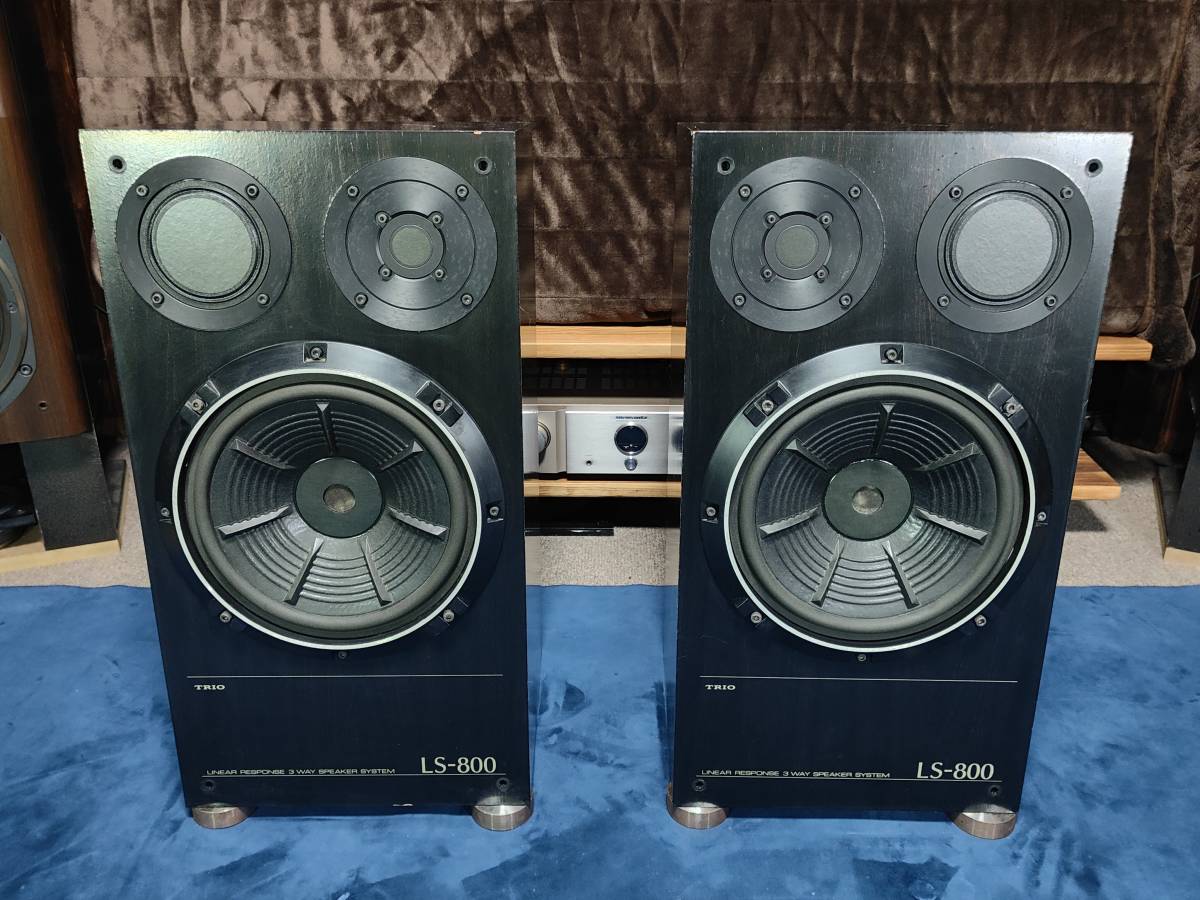 TRIO LS-800 左右セット 引取限定(一般)｜売買されたオークション情報、yahooの商品情報をアーカイブ公開 - オークファン ...
