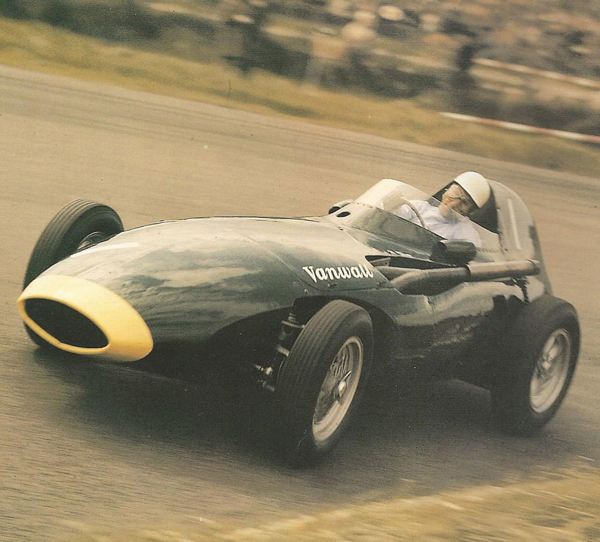 1/43 キット Vanwall VW5 ヴァンウォール 254 2.5L L4 F1 1958 第7戦 イギリスGP #4 S.モス / 第 ...