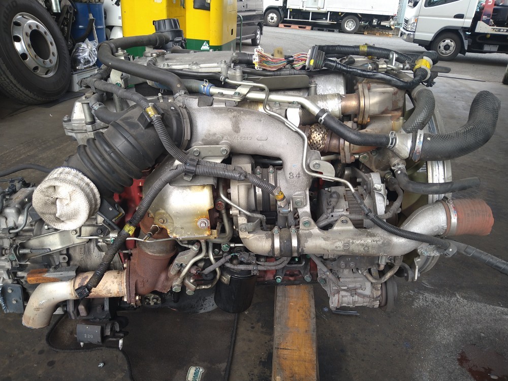 J07E JO7E エンジン 平成28年9月 TPG-FD7JLAG 日野 レンジャー 最高出力 177kw/2400r.p.m トラック ...