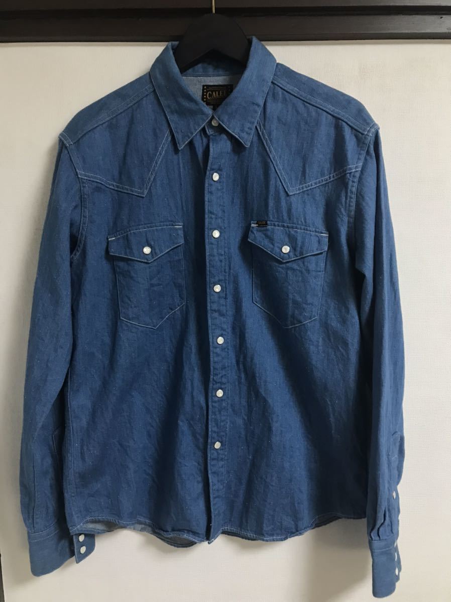 18000- calee ウエスタン デニム シャツ チェーン(Lサイズ)｜売買されたオークション情報、yahooの商品情報をアーカイブ公開 - オークファン（aucfan.com）