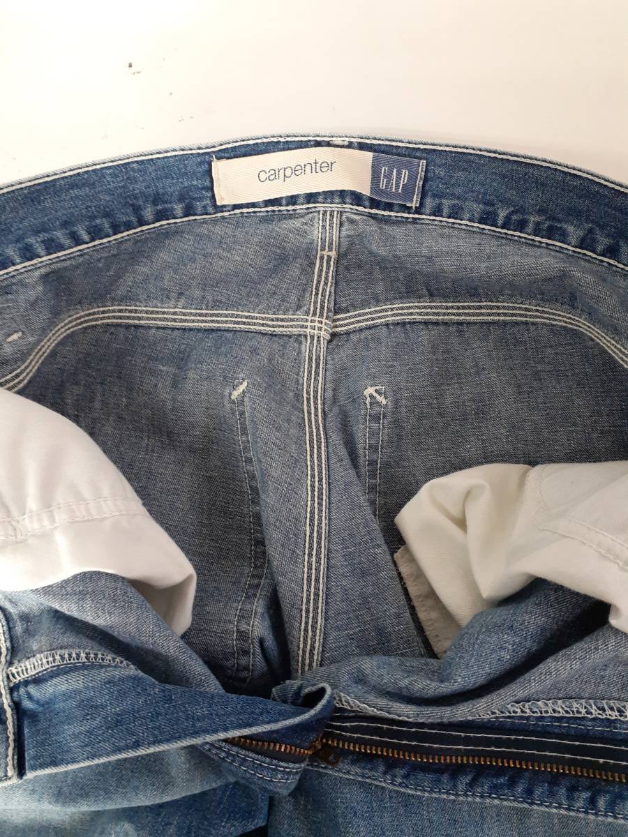 GAP ギャップ カーペンターパンツ カーペンターズボン W82.股下69.ボトムス ワークパンツ(ワークパンツ、ペインターパンツ)｜売買されたオークション情報、yahooの商品情報を ...