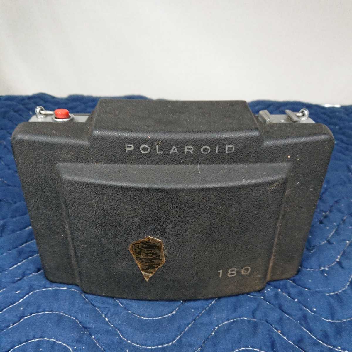 POLAROID ポラロイドカメラ LAND CAMERA MODEL 180 レンズ TOMIOKA 1:4.5 f=114mm み ...