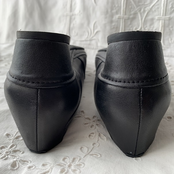 シューズE7 SHOES E SEVEN 本革 レザーパンプス やわらかシューズ 黒ブラック23，5cm(ブラック系)｜売買されたオークション ...