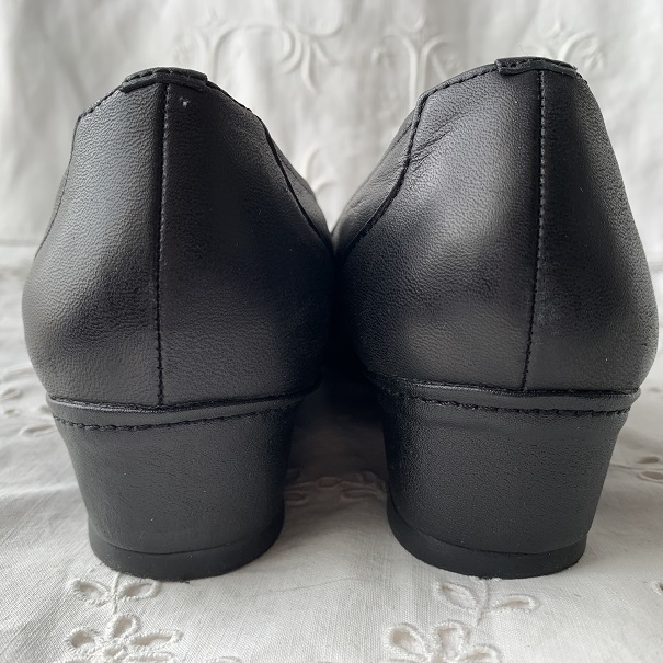 シューズE7 SHOES E SEVEN 本革 レザーパンプス やわらかシューズ 黒ブラック23，5cm(ブラック系)｜売買されたオークション ...