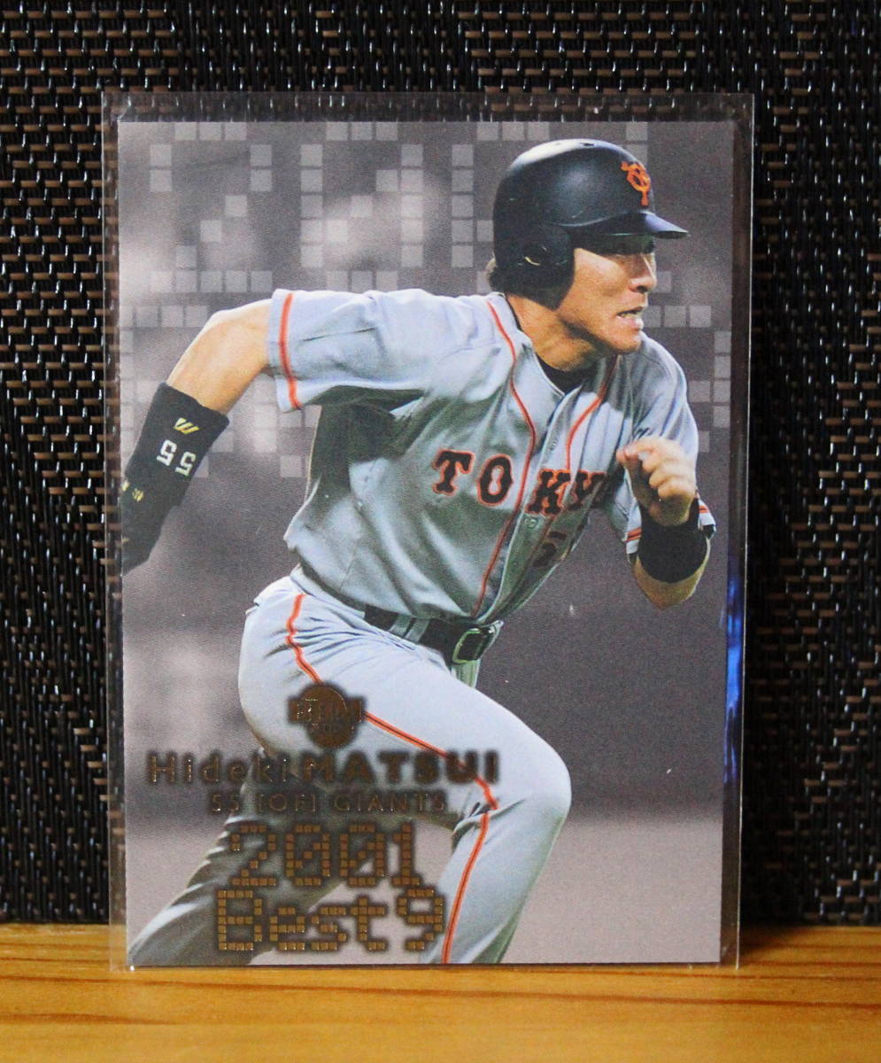 読売ジャイアンツ 松井秀喜 BBM ベースボールマガジン 2001年 Best 9カード BN7(2002年～)｜売買されたオークション情報、yahooの商品情報をアーカイブ公開 ...
