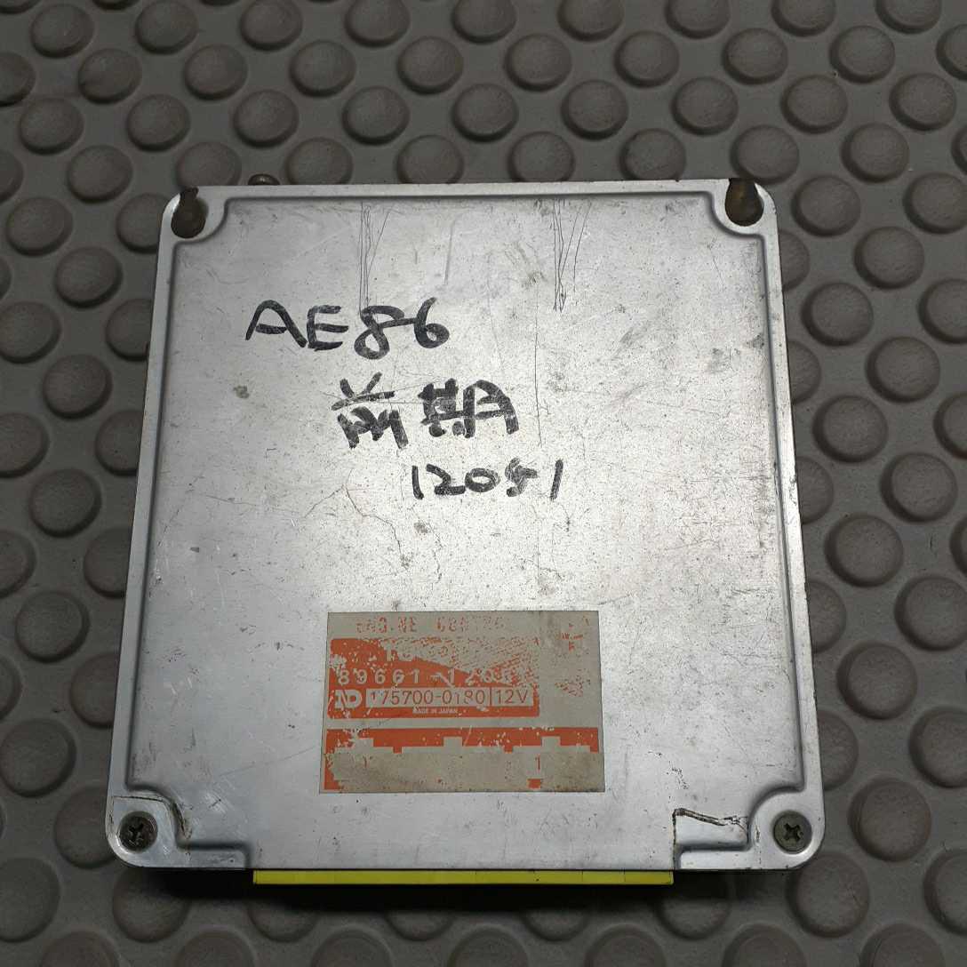 AE86 前期 ECU エンジンコンピューター 89661-12051 動作未確認 品(トヨタ用)｜売買されたオークション情報、yahooの商品情報をアーカイブ公開 - オークファン ...