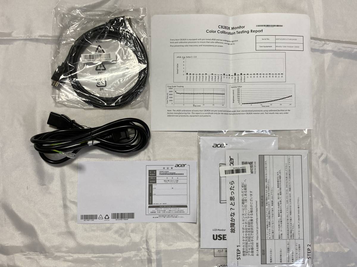 ほぼ acer 4K 液晶モニター OmegaLine CB282Ksmiiprfx 28型 IPS DPx1/HDMIx2 日本エイサー ...