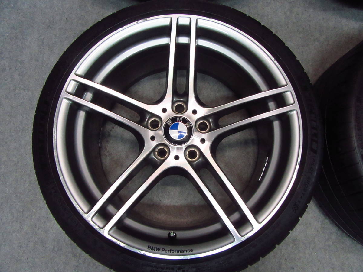 BMW Mパフォーマンス 純正ダブルスポーク313M BBS 製 19インチ E90 E91 E92 E93 F30 F31 F34 E46 ...