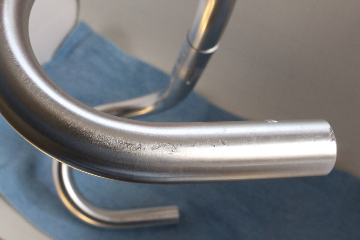 NITTO 日東 ドロップハンドル ランドナーバー B132AAF クランプ径φ25.4 幅410 シルバー(ドロップハンドル)｜売買された ...