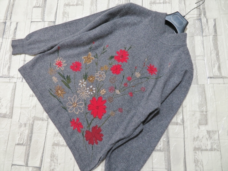 Refined オービー商事 女性用 上質 カシミヤ100％ ボトルネックセーター グレー(Lサイズ)｜売買されたオークション情報、yahooの商品情報をアーカイブ公開 - オークファン ...