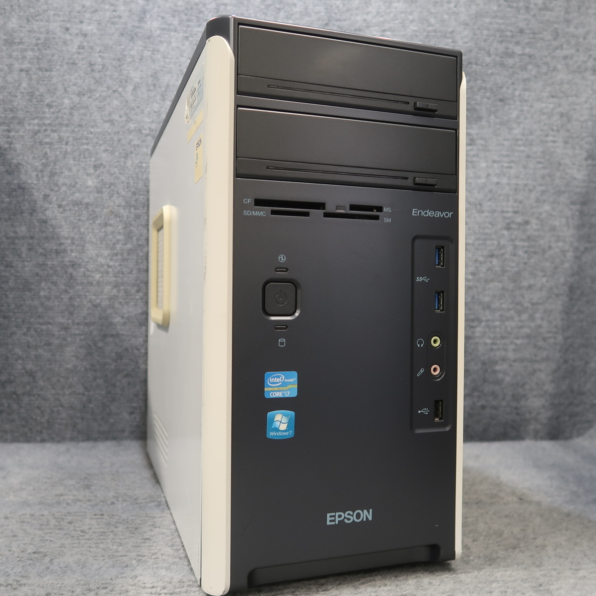 EPSON Endeavor MR7000 Core i7-3770 3.4GHz 2GB DVDスーパーマルチ ジャンク A52647 ...