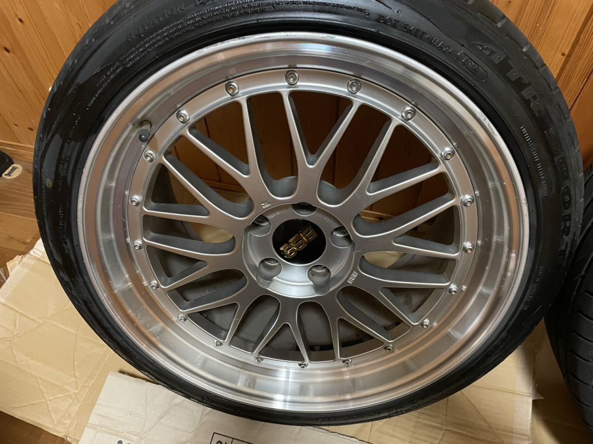 鍛造 BBS LM LM118H LM119 9j +38 10j +40 19インチ 225/40-19 245/40-19トヨタ アル ...