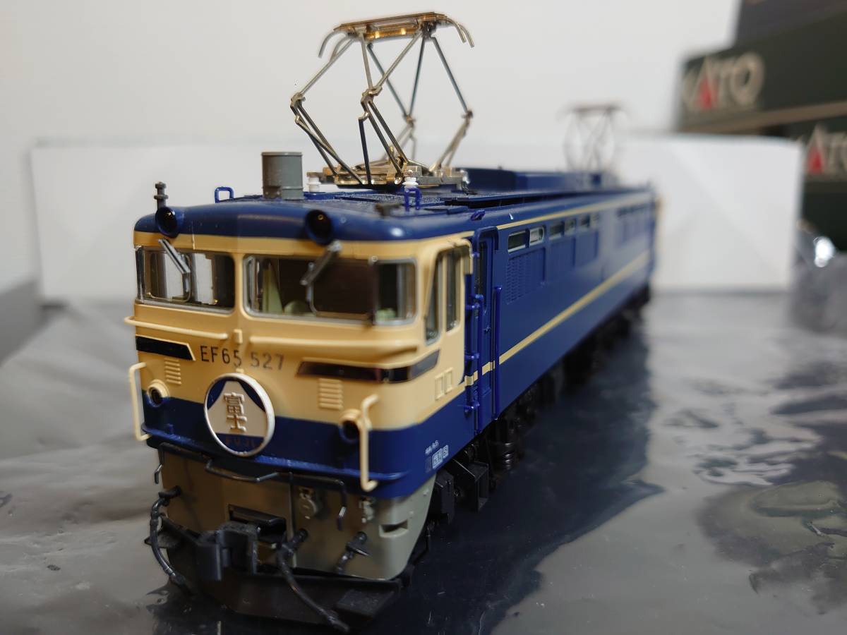 KATO 1-303 EF65 500番代 特急色 527号機 & 20系客車 3-504 1-517 1-519 & 貨物車両 1-821 ...