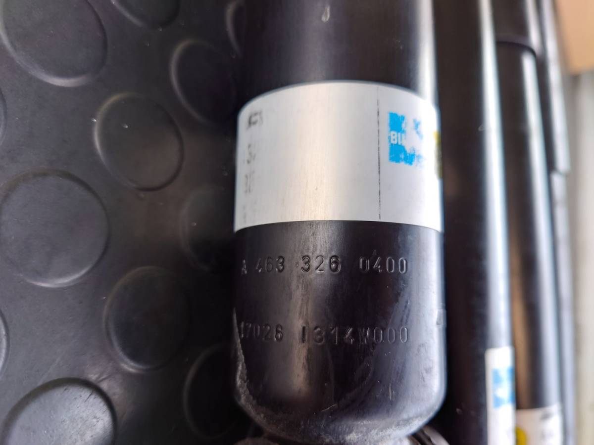 ベンツ AMG G63 W463 BILSTEIN製 純正サスペンション 1台分 A4633230300 A4633260400 No.68 ...