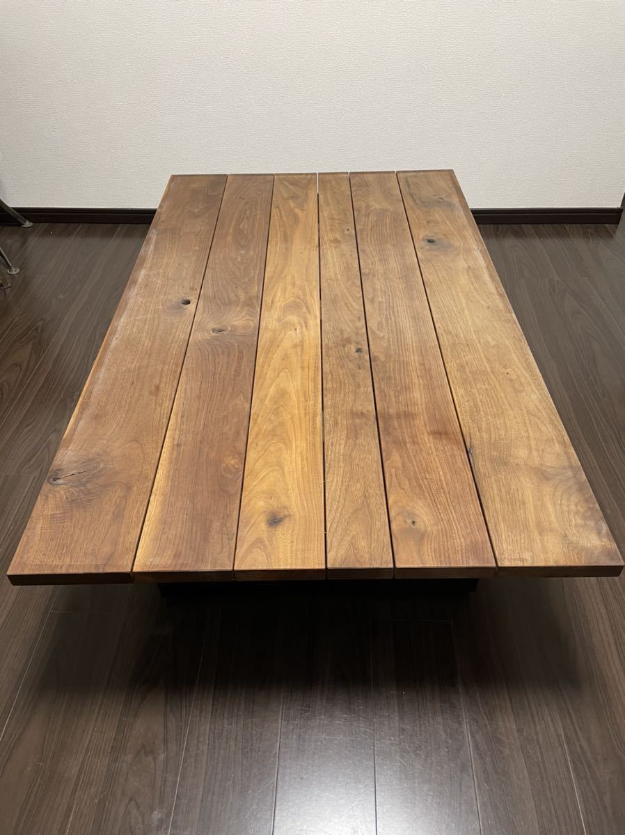 廃盤 1円〜 MASTERWAL オリジン ORIGIN リビングテーブル センターテーブル ローテーブル ウォールナット ワイルドウッド アカセ木工(木材)｜売買されたオークション情報 ...