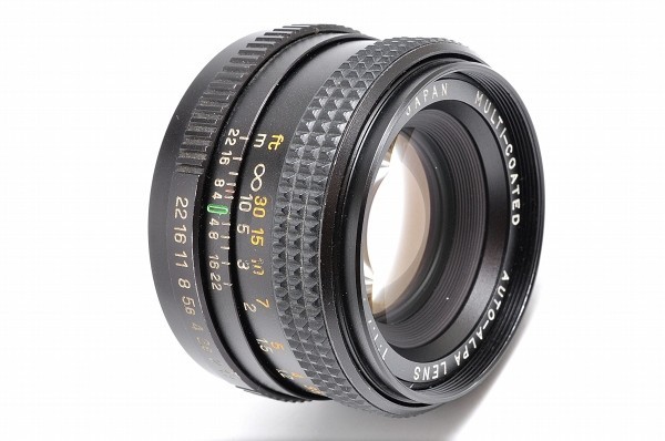 AUTO ALPA LENS 50mm F1.7 オート アルパ レンズ MULTI COATED マルチ コーティング AUTO-ALPA ...