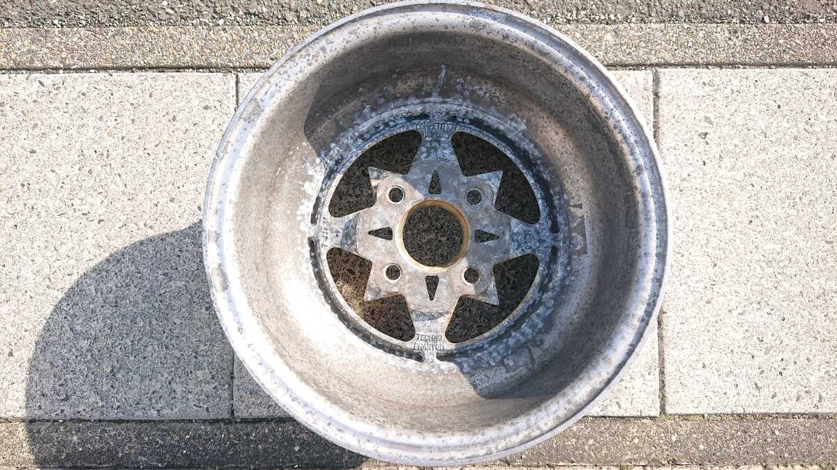 テクノファントム TECHNO PHANTOM 14インチ 4H 7J+2 PCD 114.3 2本 当時物 ハヤシ 旧車 ハコスカ ケンメリ ジャパン 日産 トヨタ(社外品)｜売買された ...