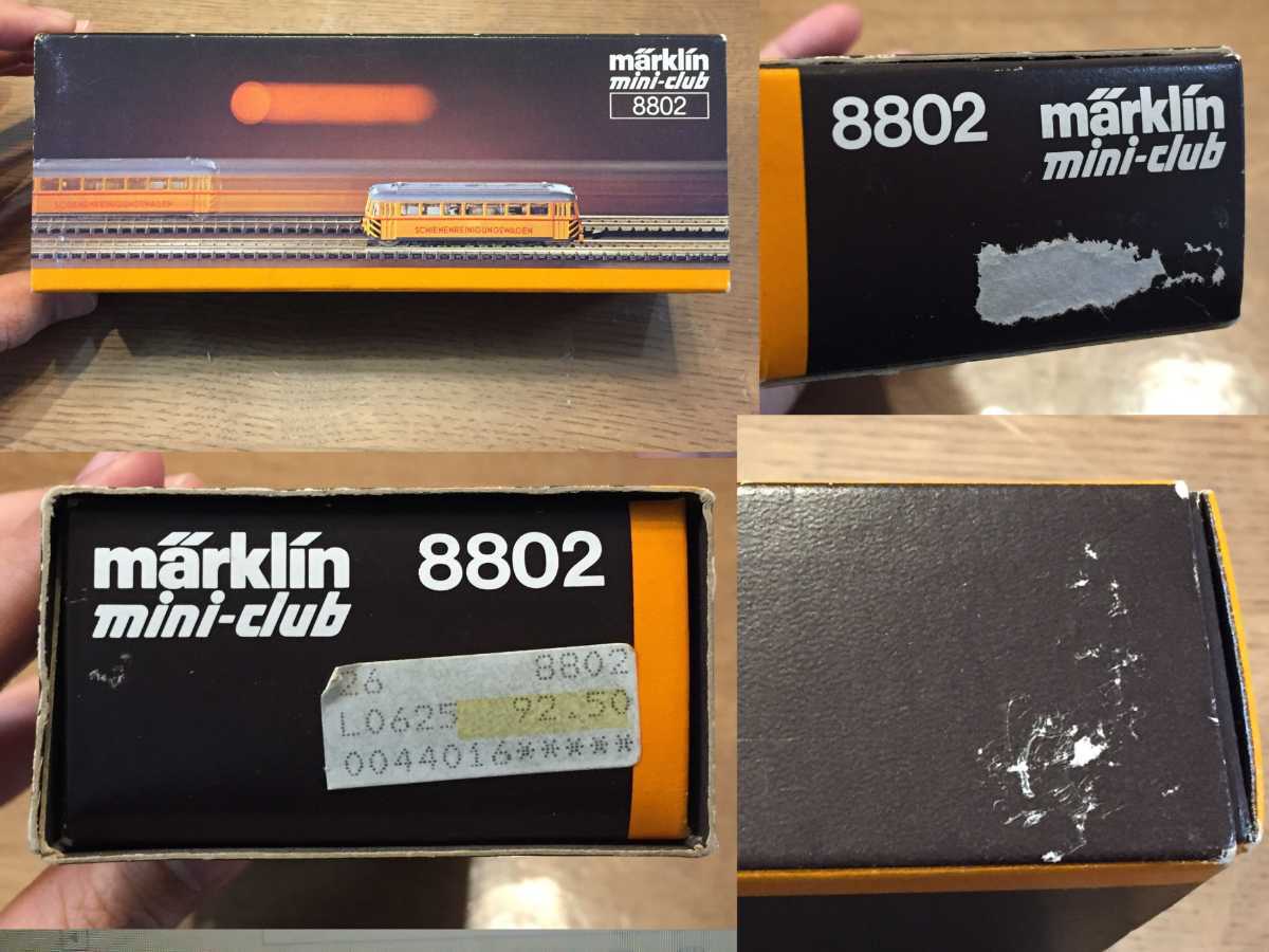 ジャンク不動品 Marklin mini-club 8802 レールバス形レールクリーニングカー カプラーなし ボディ割れ他(Zゲージ)｜売買されたオークション情報、yahooの商品情報を ...
