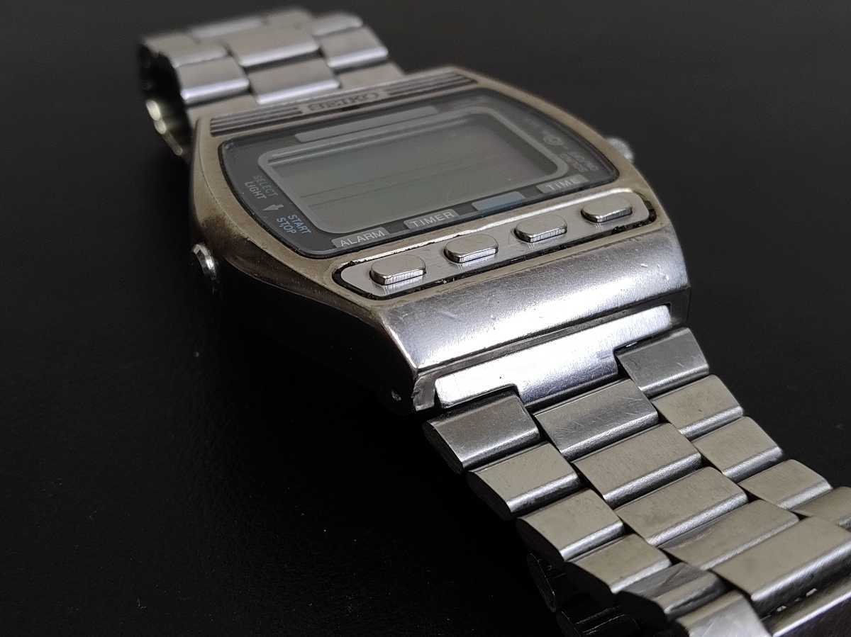 SEIKO セイコー アラームクロノグラフ D229-5010 メンズ 腕時計 クオーツ デジタル 純正ベルト(その他)｜売買された ...