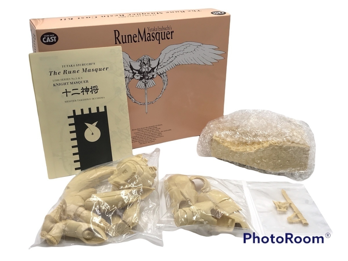 WORK SHOP CAST Rune Masquer Resin Cast Kit 十二神将 伐折羅大将 YUTAKA IZUBUCHI’S ...