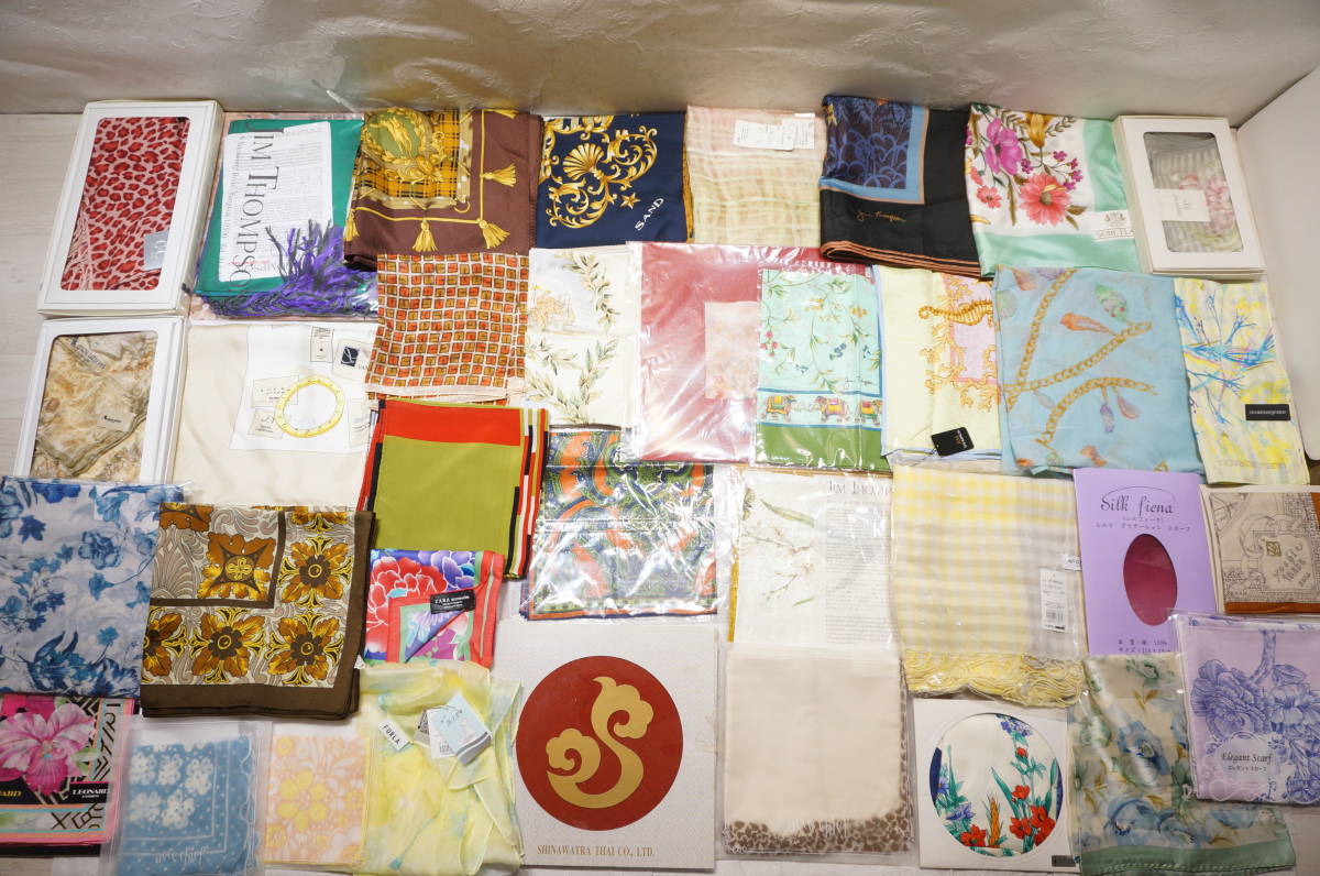 L26A 超大量 35点 ストール スカーフ 他 Aquascutum/LEONARD/SURE FLAG/nicolai bergmann ...