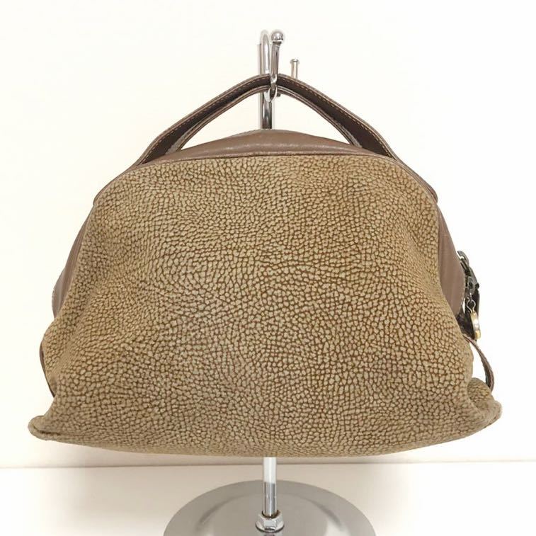 BORBONESE ボルボネーゼ うずら 柄 ハンドバッグ PATENTED redwall レッドウォール ブラウン系 イタリア製 保存袋(ハンドバッグ)｜売買されたオークション情報 ...