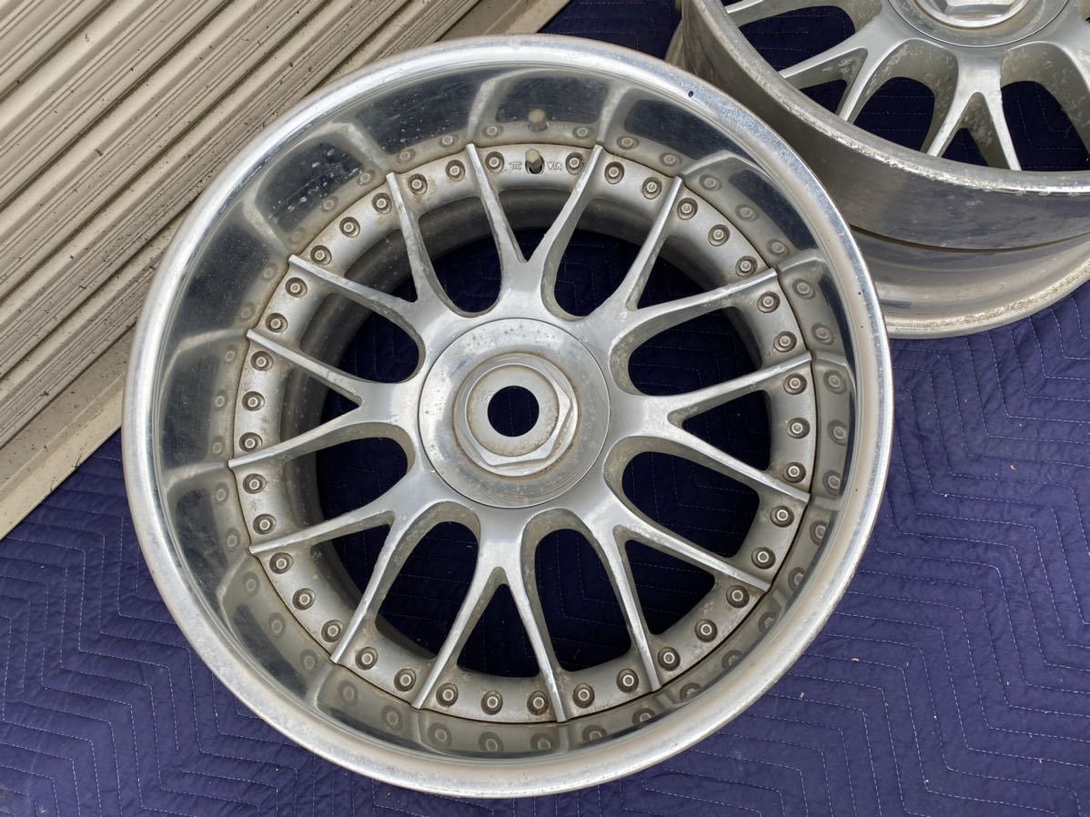 IMPERI GENESIS ジェネシス メッシュ11J 13J ET0 18インチ ザウバーEquipe OZ BBS VIP S14 15 ...