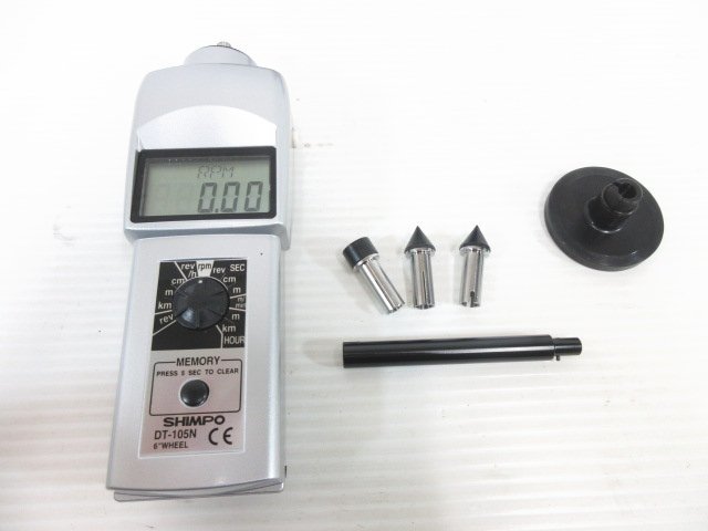 Y797 SHIMPO ハンドベルト型 デジタル回転速度計 接触式 DT-105N / 回転計 測定器(回転計)｜売買されたオークション情報 ...