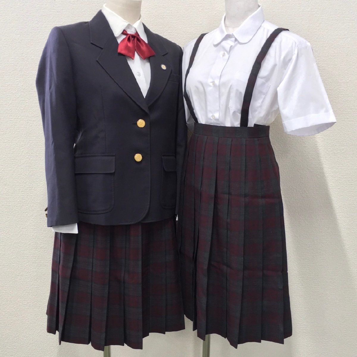S A930 埼玉県 志木市立志木第二中学校 6点セット /165A/W69/maruhiro/ブレザー/ブラウス/スカート/リボン/制服/学生服/女子学生(学生服)｜売買されたオークション ...