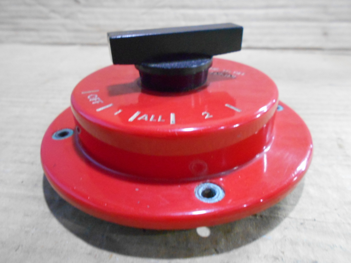 22-431 VAPOR TIGHT SWITCH バッテリースイッチ 漁船 和船 プレジャーボート クルーザー バスボート アルミボート等 ...