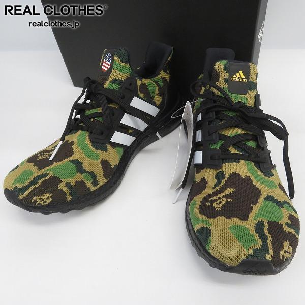 adidas/アディダス×A BATHING APE/エイプ Ultra Boost 4.0 Bape Camo/ウルトラブースト ベイプカモ ...