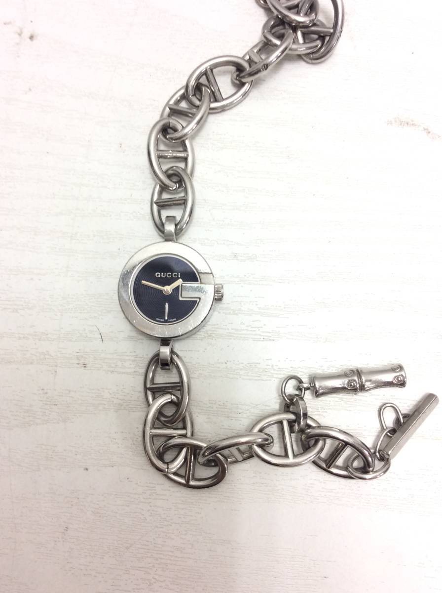 @ GUCCI グッチ 時計 レディース クォーツ 107 品 Gベゼル ブレスレット バングルウォッチ(女性用)｜売買されたオークション情報 ...