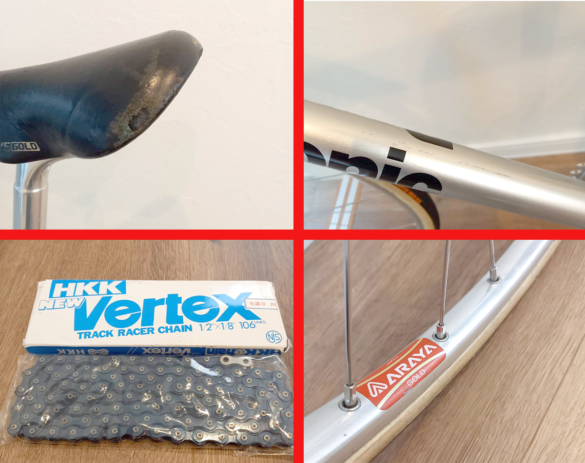 NJS仕様 Panasonic フルオーダーシステム パナソニック 競輪 競技用 トラック 自転車 完成車 シマノDURA-ACE ...