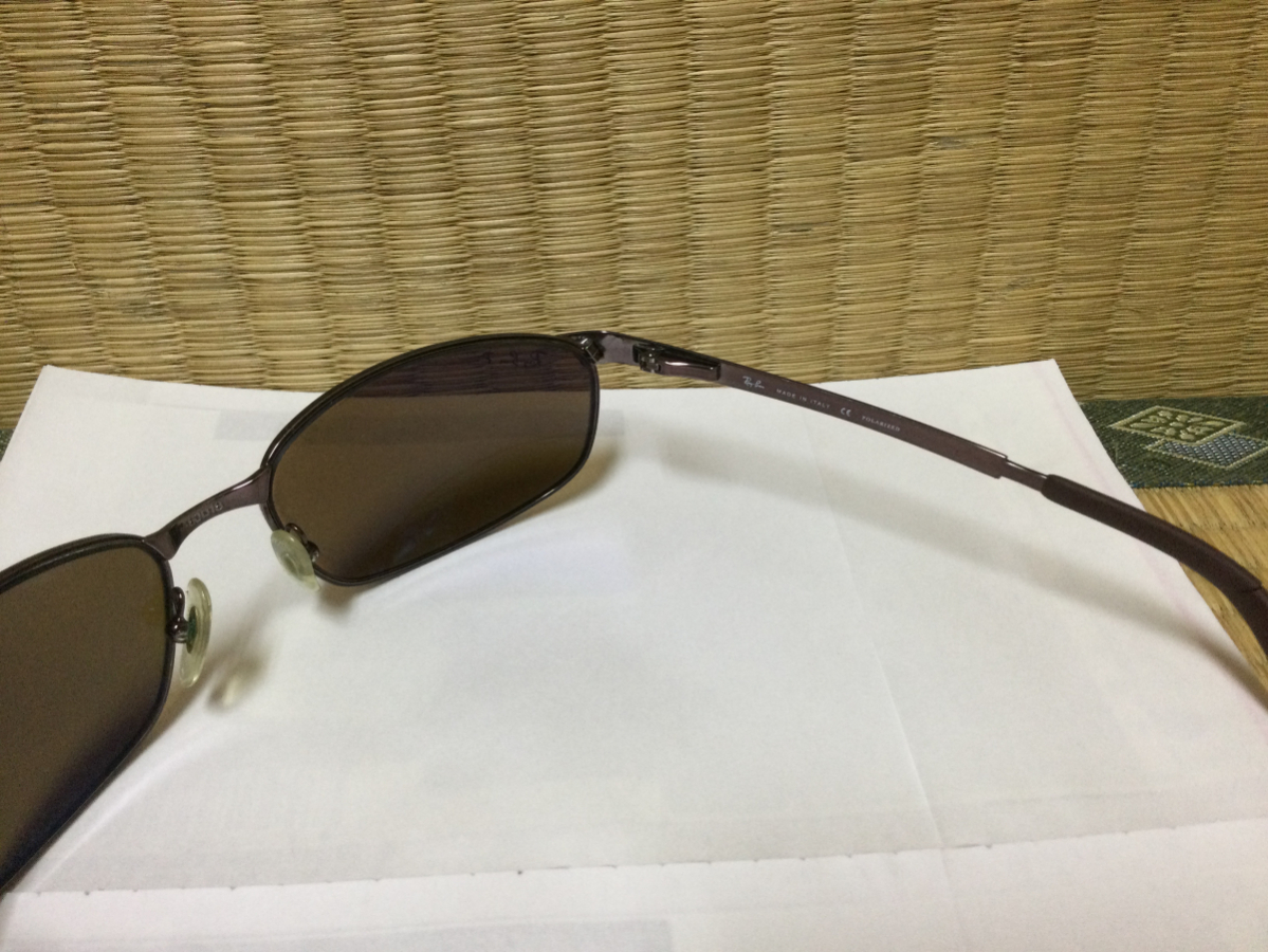 Ray-Ban レイバン サングラス RB 3175 FLIGHT 014/47 POLARIZED ITALY イタリア メンズ ...