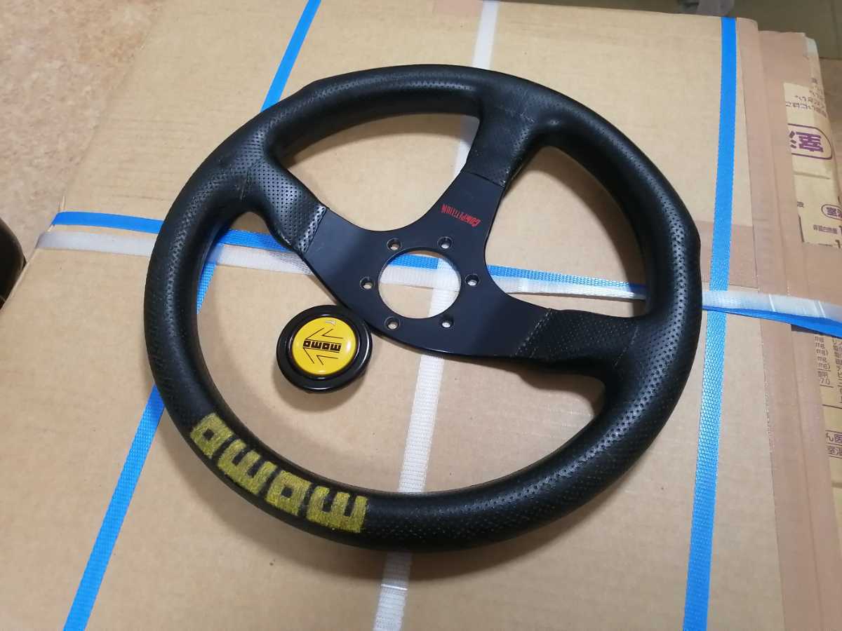 MOMO Competition コンペティション 350mm ステアリング 正規品 Φ35 RACE COMMAND ステアリング