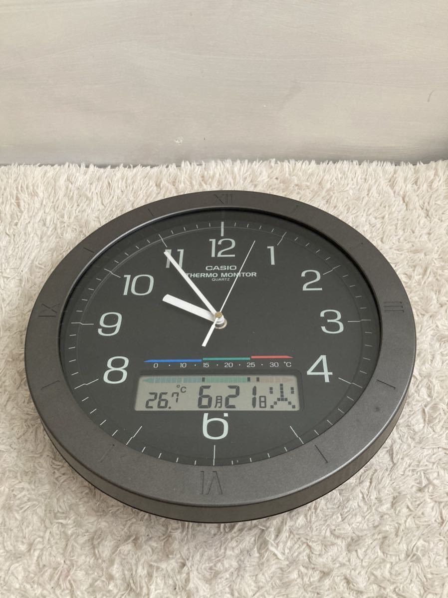 casio thermo monitor itm-300 掛け時計 温度計(アナログ)｜売買されたオークション情報、yahooの商品情報を ...