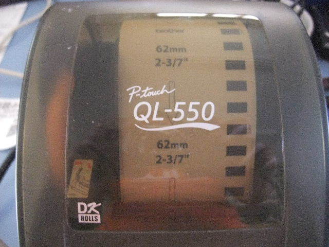 09452 brother ラベルプリンター P-touch QL-550 品(ラベル用品)｜売買されたオークション情報、yahooの商品情報 ...