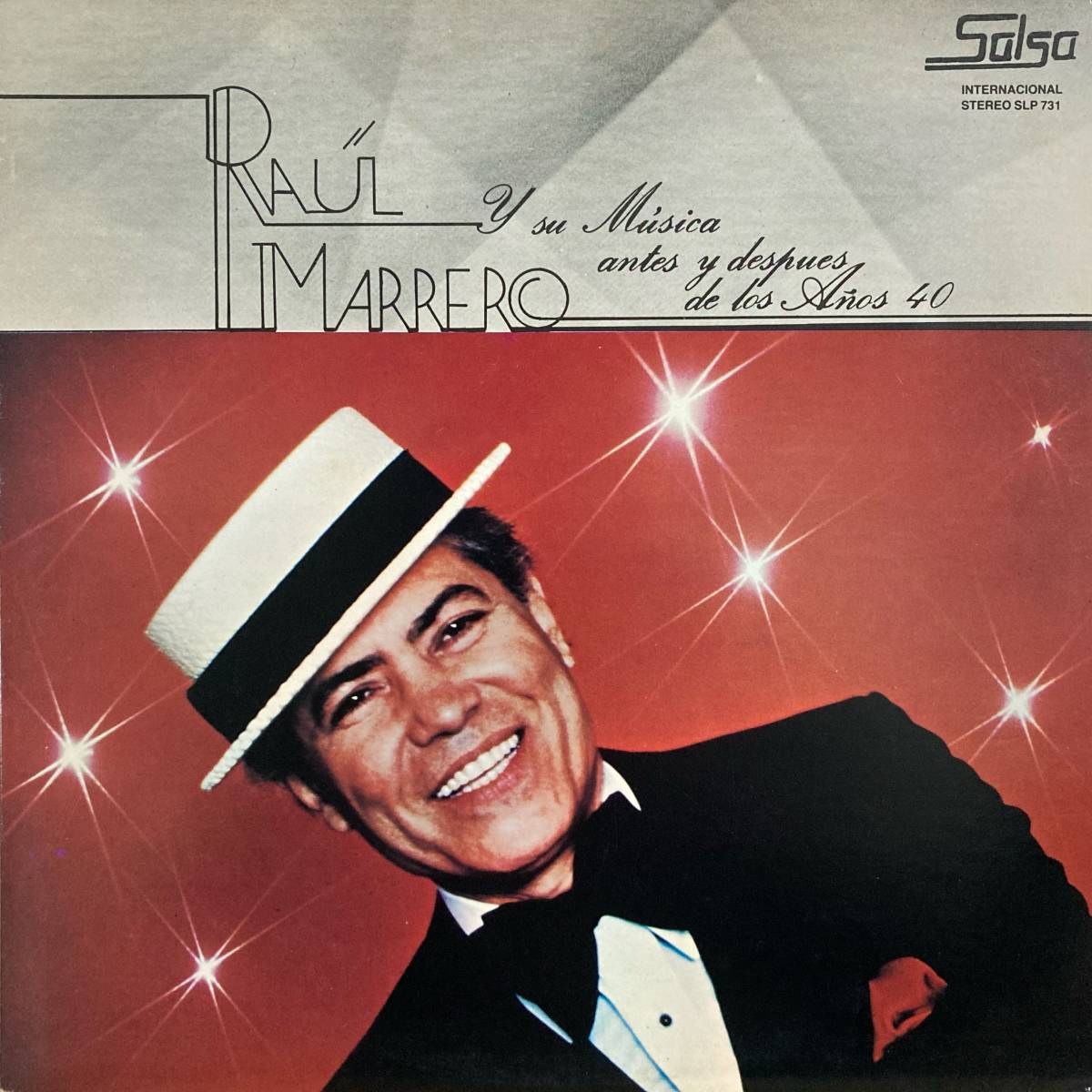 試聴 NYサルサマイナー盤 RAUL MARRERO Y SU MUSICA ANTES Y DESPUES DE LOS ANOS 40 ...