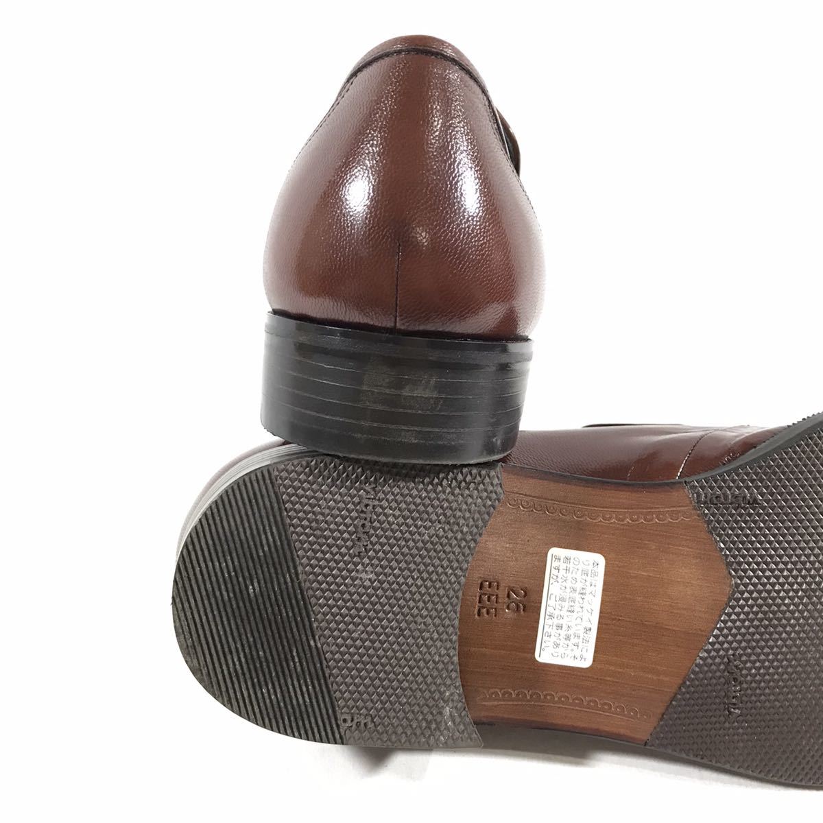 MARELLI マレリー 紳士靴 メンズ 26EEE ブラウン 茶 ビジネスシューズ 革靴 本革 ローファー 靴 レザー 革 スーツ(26.0cm)｜売買されたオークション情報、yahooの ...