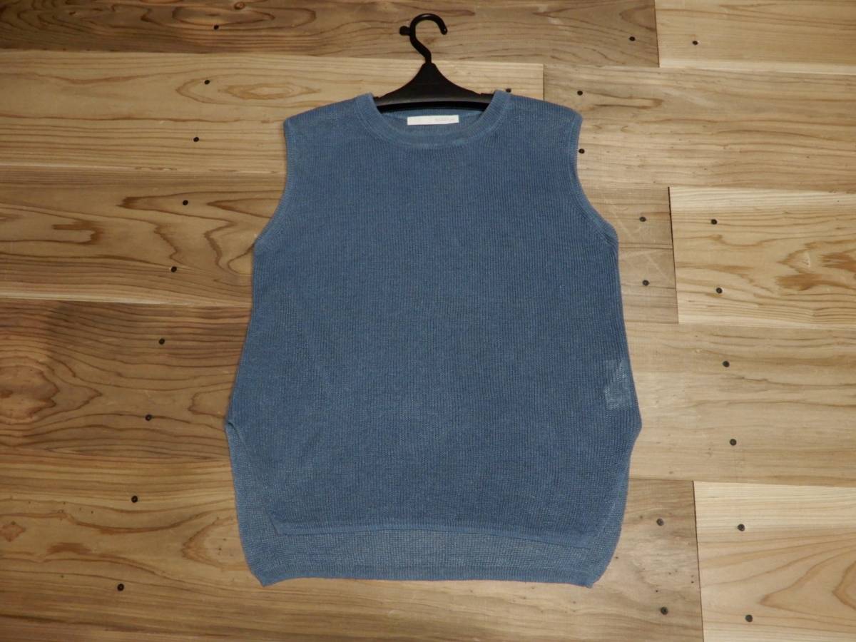 スピック＆スパン：Spick＆Span 麻100％：ニットベスト：発売元フレームワーク(トップス)｜売買されたオークション情報、yahooの商品情報をアーカイブ公開 - オークファン ...
