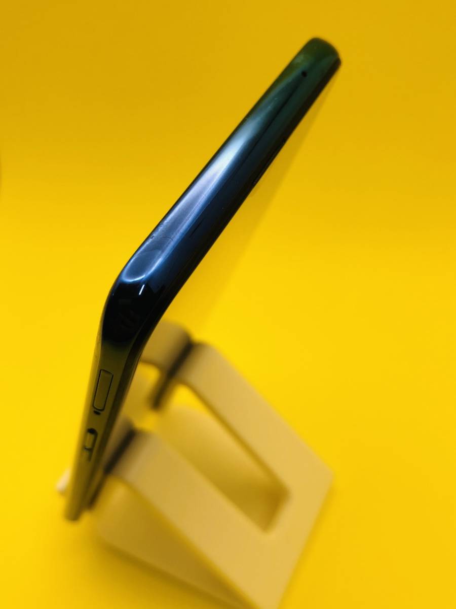 「美品」「送料無料」 OPPO RENO A CPH1983 128GB 65W TypeC ケーブル付属 SIMロック解除済 ブルー ...