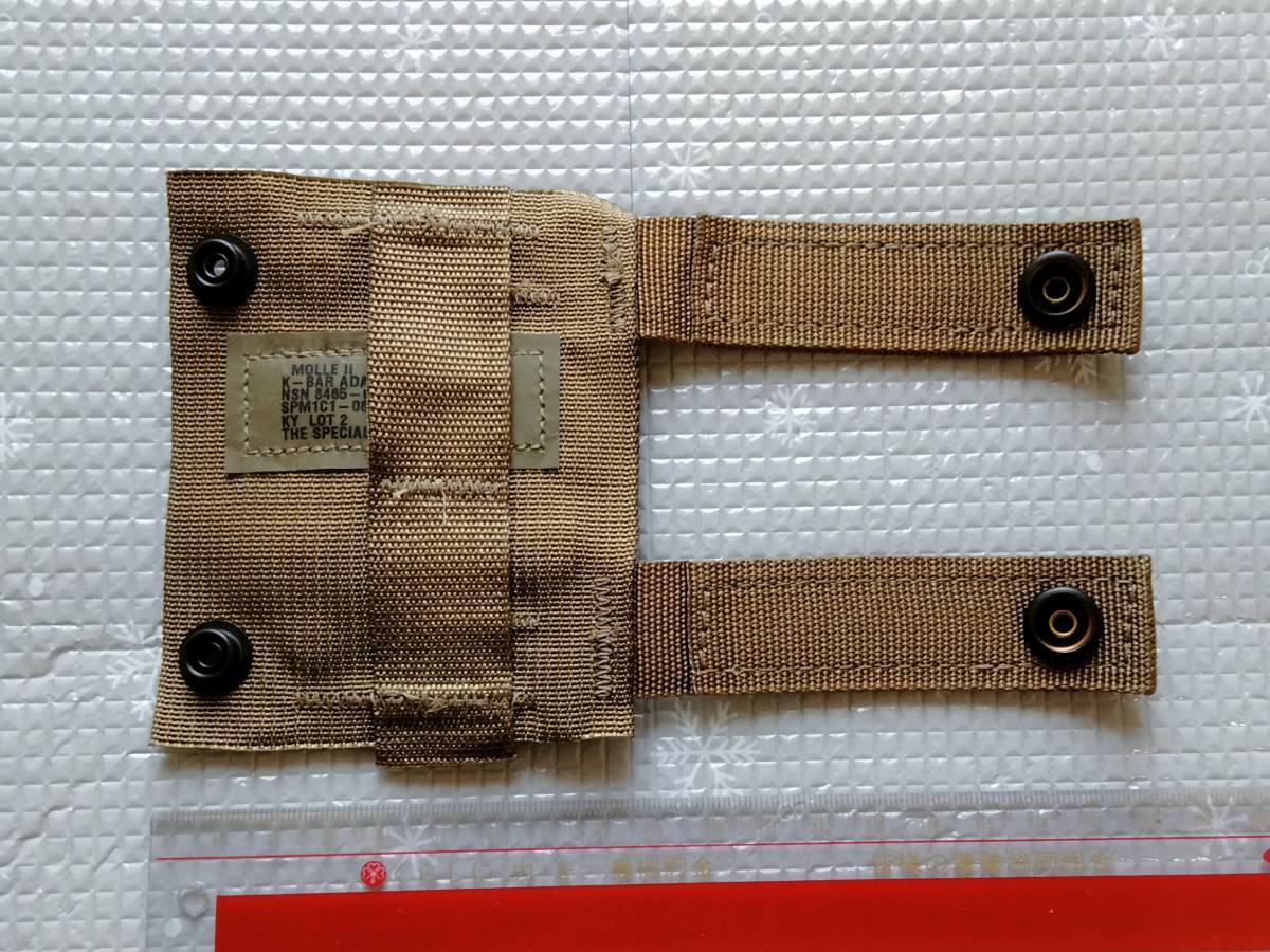 MOLLE K-BAR ADAPTER 6個 ブラウン系 ナイフ アダプタ ホルダー マウント おまけ(その他)｜売買されたオークション情報 ...