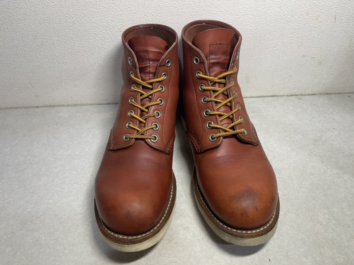 REDWING レッドウイング 8166 アイリッシュセッター プレーントゥ ブラウン US7 D USA製(7インチ)｜売買されたオークション情報、yahooの商品情報をアーカイブ公開 ...