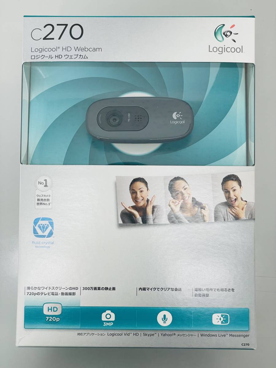 Logicool C270 シンプルなHDウェブカメラ/720p/30fps/ロジクール/ HDwebカメラ/テレワーク/ブラック(周辺機器 ...