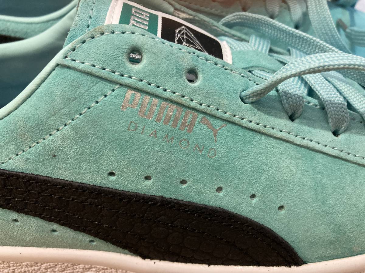 US8.5 PUMA Clyde×DIAMOND Supply プーマ クライド ダイアモンドサプライ ティファニー suede ...