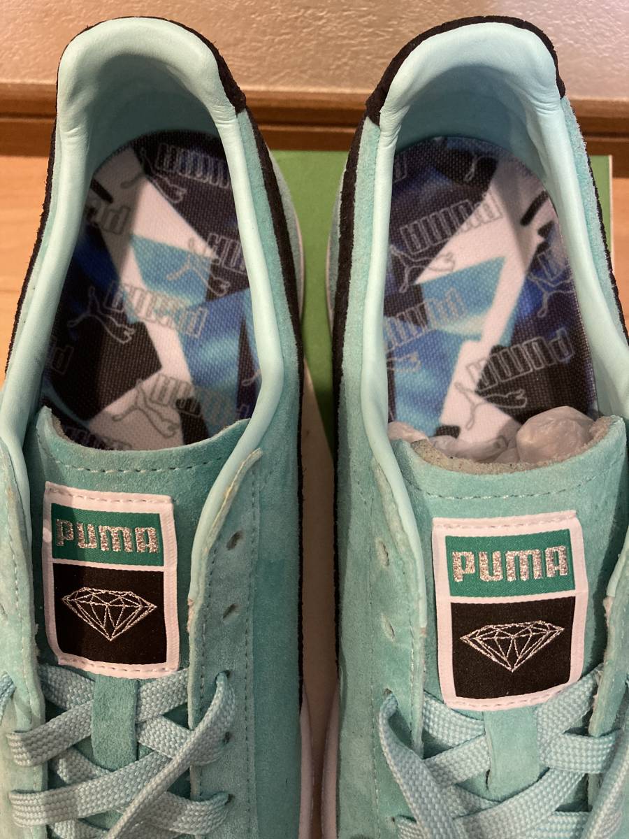 US8.5 PUMA Clyde×DIAMOND Supply プーマ クライド ダイアモンドサプライ ティファニー suede ...