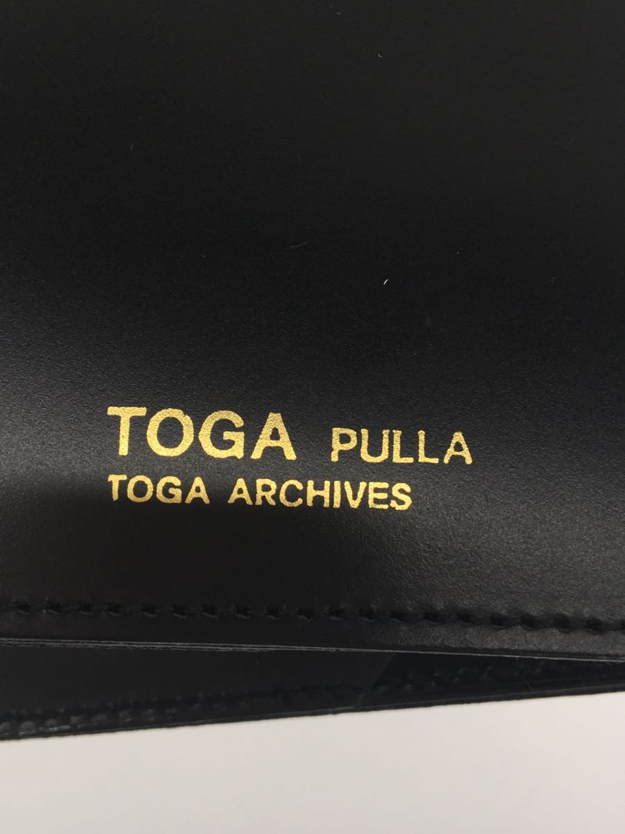 TOGA PULLA トーガ/LEATHER SHOULDER WALLET/レザーショルダーウォレット/財布/ブラック(その他)｜売買されたオークション情報、yahooの商品情報をアーカイブ ...
