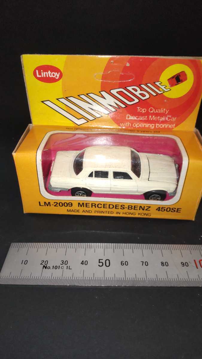 ミニカー LINTOY リントイ MADE IN HONG KONG 香港製 LM-2009 MERCEDES-BENZ 450SE ...