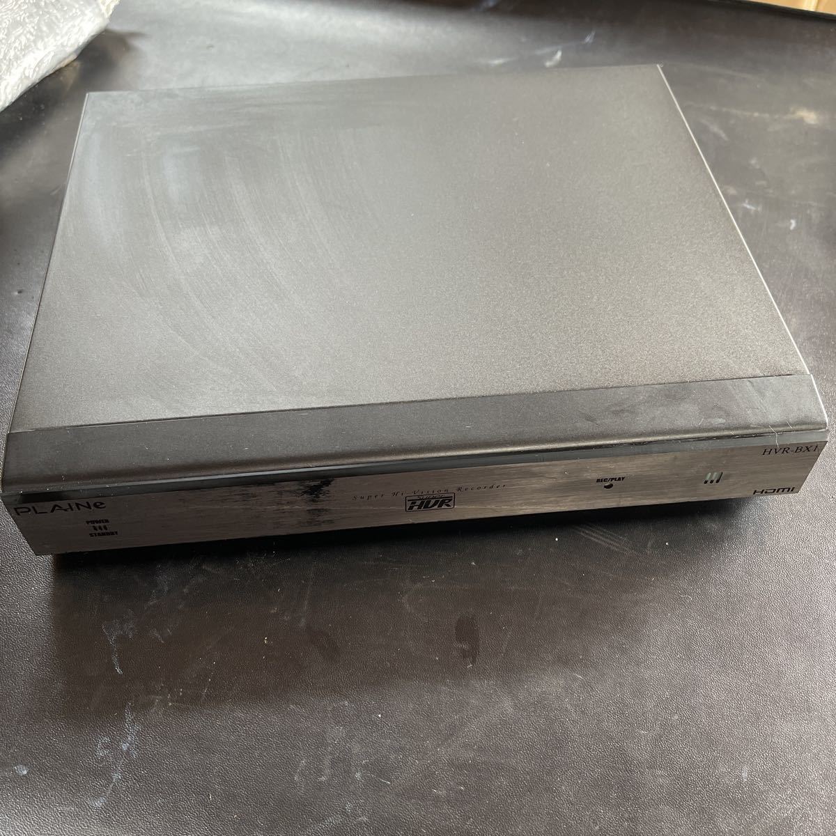 C393 PLAINE HDMI入力 ハイビジョンレコーダー HVR-BX1 リモコン無し 本体のみ(映像機器)｜売買されたオークション情報、yahooの商品情報をアーカイブ公開 ...